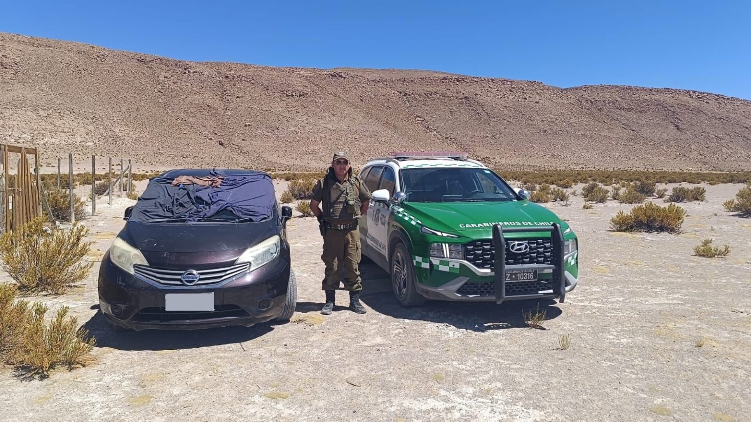 TARAPACÁ | Carabineros recupera tres vehículos robados en 24 horas
