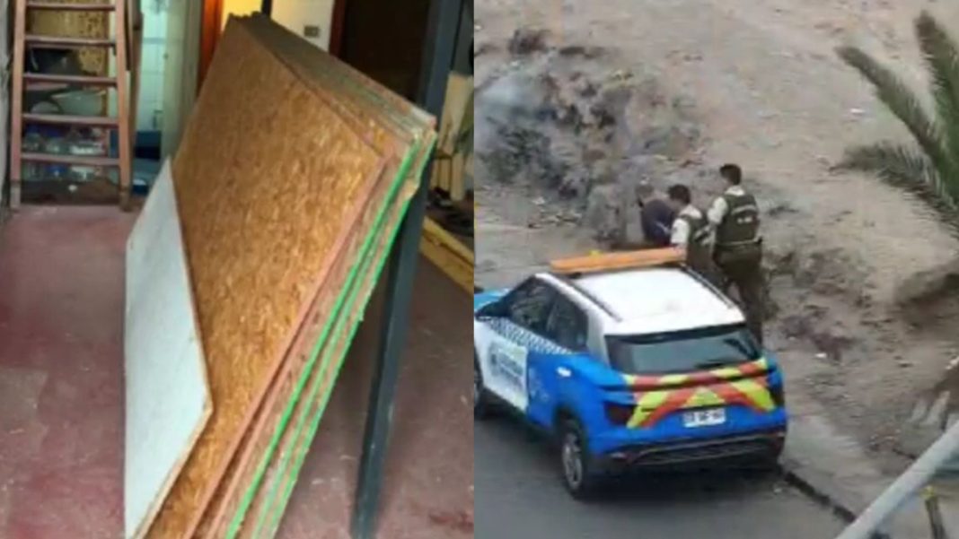 Detienen a hombre sustraía planchas de cierre perimetral en terreno ...